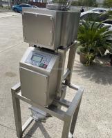 China Pipeline Throat Free Fall Metal Detector JZD-P16 for Food Powder 220V 5000 l/h for sale