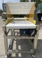 China Industrial Bakery Conveyor Metal Detector JZD-366 400mm Width 90W Food Safety for sale