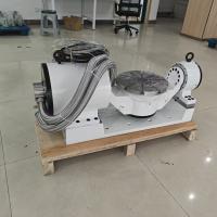 China JuZhuo DDRT-200-300 5th Axis Direct Drive Rotary Table 200mm 40kg Load for sale