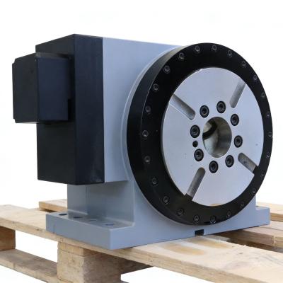 China JuZhuo DAR-170-02 Direct Drive Rotary Table 4th Axis CNC 170mm 50kg Load for sale
