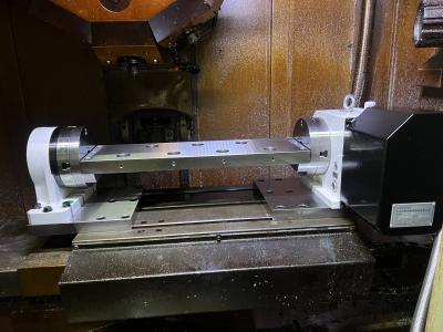 China JuZhuo NCT170 4th Axis Roller Cam Rotary Table 170mm Hardened Steel Aluminum Alloy CNC Indexing for sale