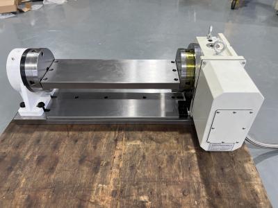 China 4th Axis Roller Cam Rotary Table 0.02mm Precision 360° Continuous Rotation CNC for sale