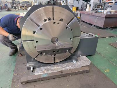 China Worm Gear Rotary Table 50-800 kg Vertical Load ±4-10 arcsec Repeat Accuracy 500-1200 mm Table for sale