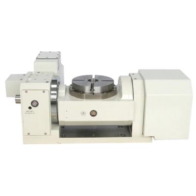 China 5 Axis Roller Cam Rotary Table 65-1300kg CNC Tilting 5th Axis for Complex Milling for sale