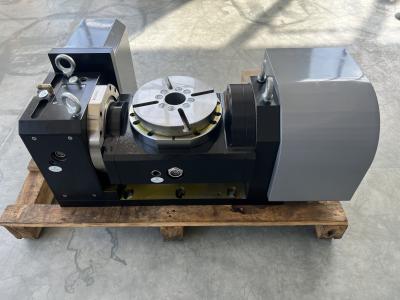 China 5th Axis Roller Cam Rotary Table 360° Continuous Rotation CNC Precision Worktable 170-500mm for sale