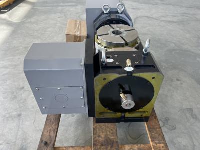 China Pneumatic Hydraulic Rotary Indexing Table 5th Axis 360° Continuous Rotation for sale