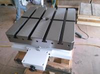 China Manual Drive 6000 Kg Pneumatic Indexing Rotary Table with ±2 Sec 72 Div Hirth Coupling for sale