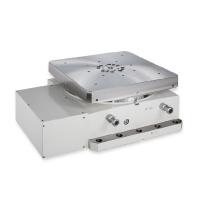 China 360 Degree Precision CNC Rotary Indexing Table Continuous Rotation Hydraulic 5000 Nm Torque Positioning System for sale