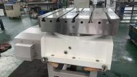 China Heavy Duty Programmable Servo Indexing Rotary Table 250 to 3500 Kg Load 260mm to 800mm Table for sale