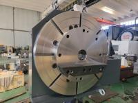 China Double Lead Worm Gear Rotary Table 4th Axis Precision Milling Rotary Table for sale