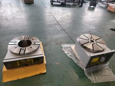 China Precision Machining Servo Driven Rotary Table Torque 12 to 50 Nm 4th Axis Worm Gear Table for sale