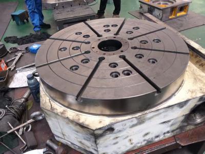 China Precision Worm Gear Rotary Table Fourth Axis CNC Rotary Indexing Table for sale