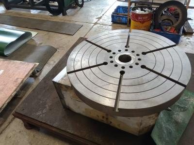 China Industrial 4th Worm Gear Rotary Table Horizontal Load Capacity 250kg - 35000kg for sale