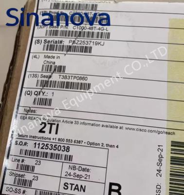 China Cisco Catalyst C1000-48T-4G-L Managed Switch with 48 Ports, 370W PoE+ and 4 SFP Uplinks for sale