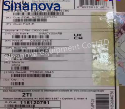 China C9300 24S E with StackWise-480 and Secure Fiber Connectivity original new in stock for sale