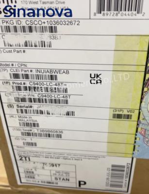 China Cisco C9400-LC-48T 48-Port Gigabit Ethernet Line Card with 480 Gbps Bandwidth for Catalyst 9400 Series for sale