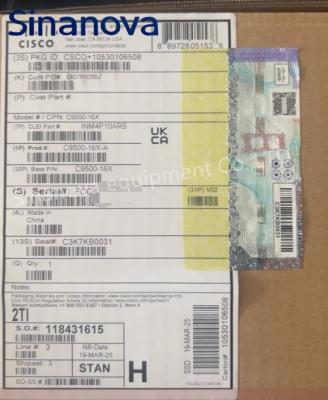 China Secure Aggregation with C9500 16X A Enterprise Switch original new in stock for sale