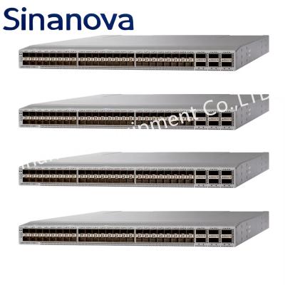 China Cisco Nexus N9K C93180YC FX3 48 Port 25G SFP28 Leaf Switch 6x100G Uplinks 3.6 Tbps for sale
