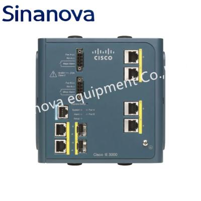 China Cisco IE-3000-4TC Industrial Ethernet Switch 4 FE Ports 2 Combo Uplinks 8.8 Gbps for sale
