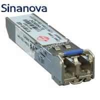 China SFP GE LH80 SM1550 1000BASE ZX Single Mode SFP Module 80 km 1.25 Gbps for sale