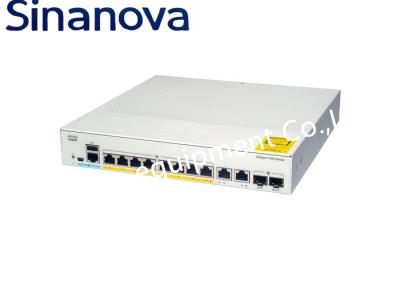 China Cisco Catalyst C1000-8T-2G-L 8-Port Gigabit Switch with 2 SFP Uplinks 20 Gbps for sale