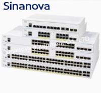 China Cisco CBS350 48FP 4X CN 48 Port Gigabit PoE+ Switch 370W 4x10G SFP+ for sale