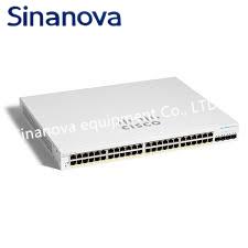 China Cisco CBS220-48P-4X-CN Smart Managed PoE+ Switch 48 Ports 370W 10G Uplinks for sale