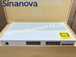 China Cisco CBS350 24P 4X CN Layer 3 PoE+ Managed Switch 24 Ports 195W 10G SFP+ for sale