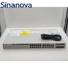 China Cisco Catalyst C9200L-24T-4G-A Layer 3 Switch 24 Ports 1G 4 SFP Uplinks Network Advantage for sale