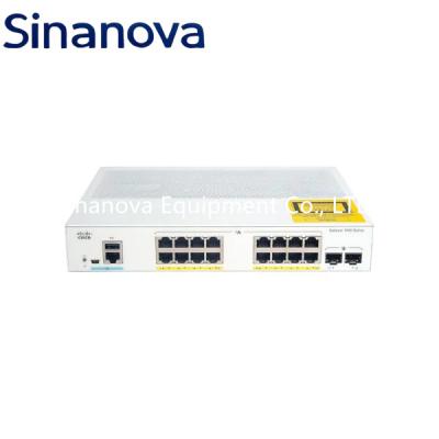 China Cisco C1000-16P-2G-L 16 Port Gigabit PoE+ Layer 2 Managed Switch 120W for sale