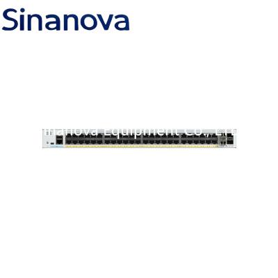 China Cisco Catalyst C1000 48FP 4X L 48 Port Gigabit PoE+ Switch 740W 4 SFP Uplinks for sale