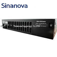 China Cisco ISR4351 V/K9 Voice Gateway Router 200 Mbps SRST CUBE 4x1G RJ45 for sale