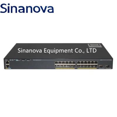 China Cisco WS-C2960X-24TD-L 24 Port Gigabit Ethernet Switch 56 Gbps Dual PSU for sale