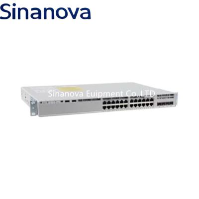China Cisco Catalyst C9200L-24P-4G-E 24 Port PoE+ Switch 390W 4x1G SFP Uplink Layer 2/3 for sale