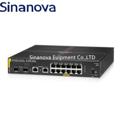 China HPE Aruba CX 6100 JL679A 12 Port PoE+ Switch 139W 2x10GbE Uplinks Fanless for sale