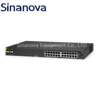 China HPE Aruba CX 6100 JL677A 24 Port Gigabit PoE+ Switch 370W 4 SFP+ Uplinks for sale