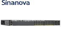 China Cisco WS-C2960X-24PD-L 24 Port PoE+ Gigabit Managed Switch 370W for sale