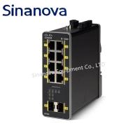 China Cisco IE-1000-8P2S-LM Managed Industrial Switch 8 PoE Ports 2 SFP Uplinks 20 Gbps for sale