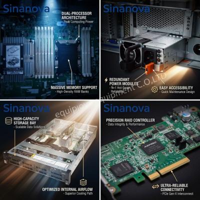 China Lenovo ThinkSystem SR630 V2 1U All-Flash NVMe Server 16x EDSFF E1.S Drives Dual Xeon Gold 6338 128GB Platform for sale