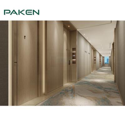 China Custom Hotel Fixed Furniture with 0.6mm Wood Veneer and 40+ Density Foam for Lounge Areas - 30-45 Day Delivery for sale