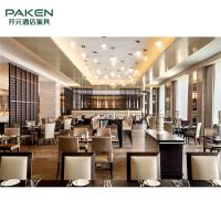 China Hotel Restaurant Dining Table Chair Set - 800mm to 1200mm Width with 4-6 Seater Configurations for sale