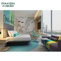 China ISO9001 Modern HPL Surface Full Size Bedroom Sets with 2000mm Bed Base and 8-Year Warranty for sale