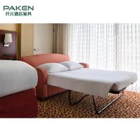 China Transformable Wooden Frame Hotel Sofa Bed Suite - Custom 1/2/3 Seater Options with E1 Grade Plywood & 45kg/M³ Foam for sale