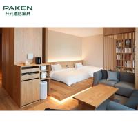 China Custom Hotel Furniture Bedroom Sets - Queen Bed 60x80, Nightstand 24x18x26 - Commercial Grade Solid Wood Construction for sale