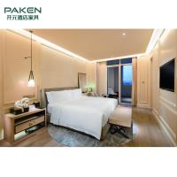 China Fashionable Five Star Hotel Bedroom Furniture Set , Luxury Upholstery Bedroom Suite Furniture for sale