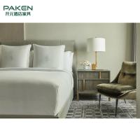 China Custom Hotel Bedroom Furniture Set with 1800×2000mm Bed Base and 2000×2200mm Wardrobe - E1 Grade Materials for sale