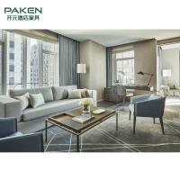 China Custom Hotel Bedroom Furniture Set with 1800×2000mm Bed Base and 2000×2200mm Wardrobe - E1 Grade Materials for sale