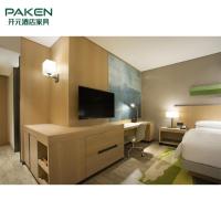 China Light Color Veneer Hotel Bedroom Furniture Set - 13-Piece Suite with 1800×2000mm Bed Base and 2000×2200mm Wardrobe for sale