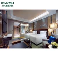 China Luxury 4-5 Star Hotel Guest Room Furniture Sets - Custom Made 45-60 Day Production with E1/E2 Certified Materials for sale