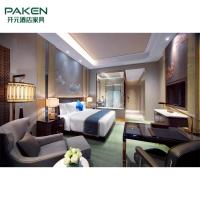 China Luxury 4-5 Star Hotel Guest Room Furniture Sets - Custom Made 45-60 Day Production with E1/E2 Certified Materials for sale
